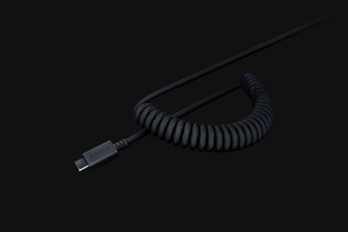 Razer PBT Keycap + Coiled Cable Upgrade Set - Classic Black – MTD for ...